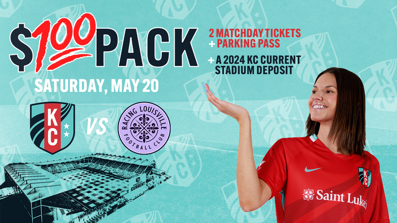 100 Ticket Pack - Kansas City Current