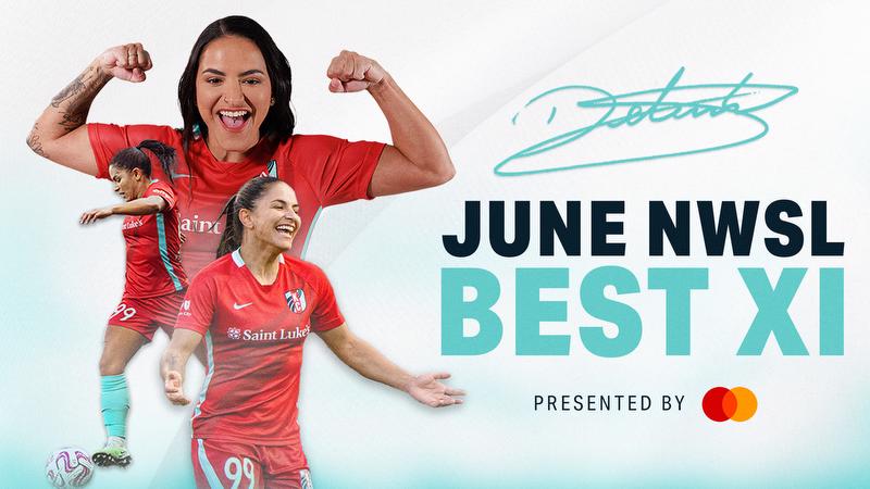 Kansas City Current midfielder Debinha named to NWSL June Best XI of ...