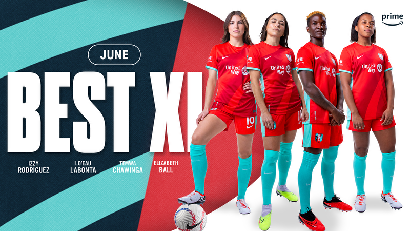 Four Kansas City Current Players named to NWSL June Best XI, presented ...