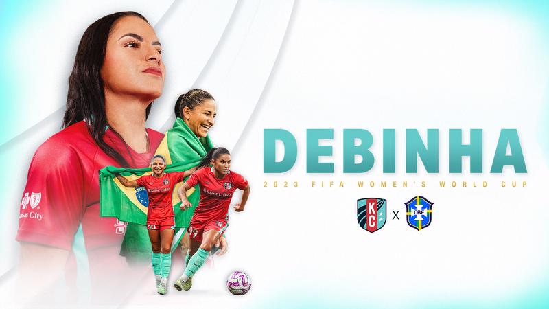 Kansas City Current midfielder Debinha named to Brazil 2023 FIFA World ...